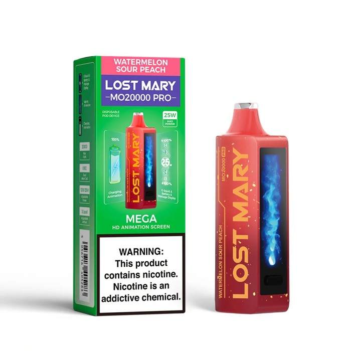 Lost Mary MO20000 Pro Disposable Vape | Worldwide Vape