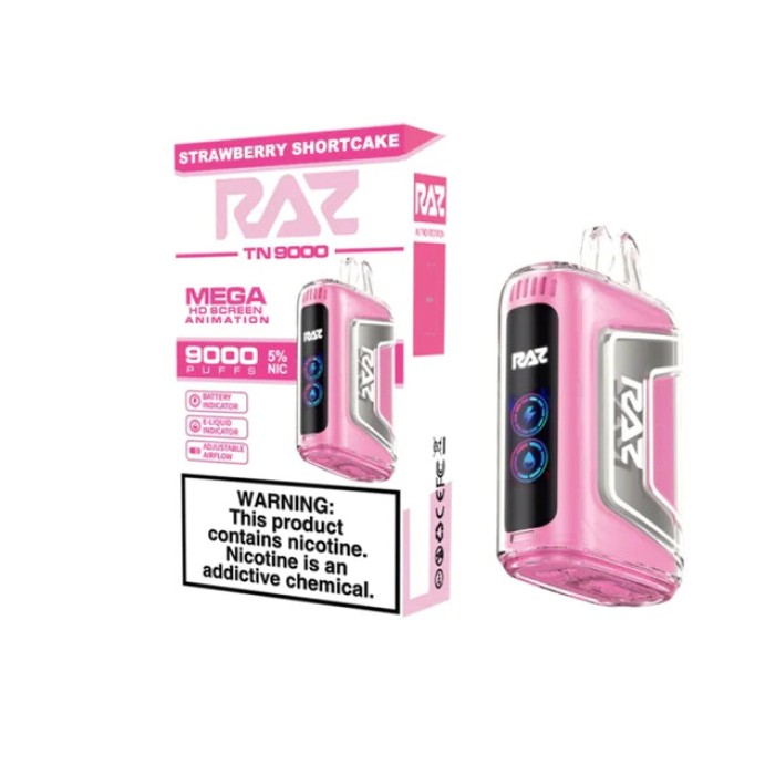 RAZ TN9000 Disposable Vape 9000 Puffs - Worldwide Vape