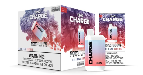 UNO Charge Disposable 5000 Puffs (Box of 10)
