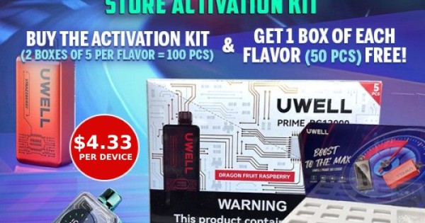 Prime BG12000 Store Activation Kit (100 + 50 = 150)
