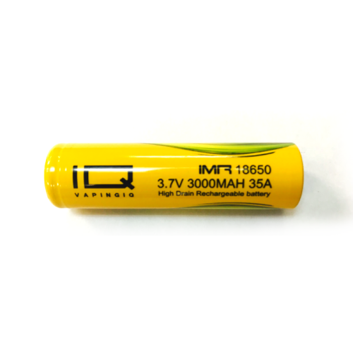 IMR 18650 3.7V 3000MAH 35A Vaping IQ | WW Vape